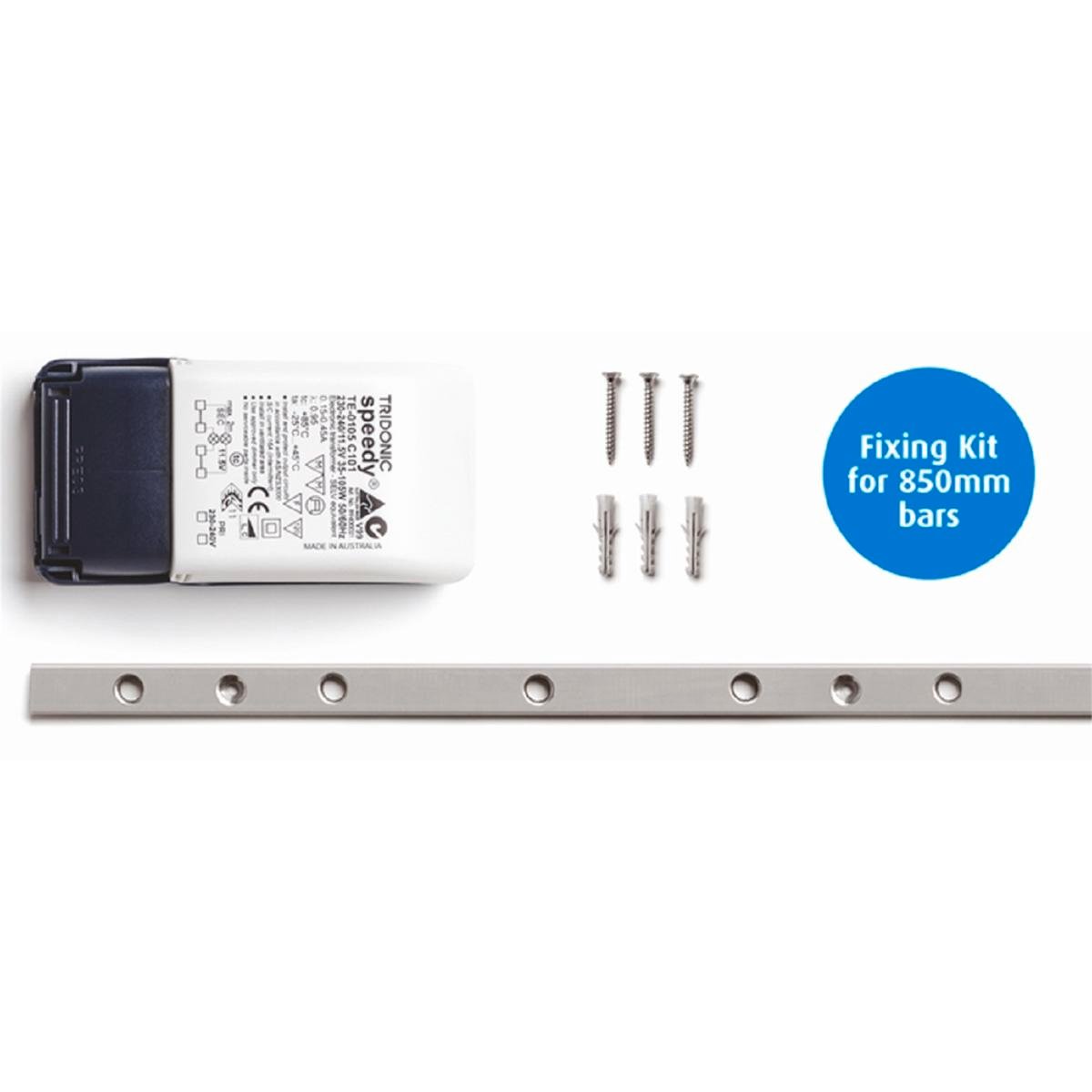 Forme Transformer & Fixing Bar to accompany 850mm single rails ...