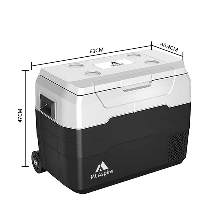 Mt Aspire 40L Portable Camping Fridge Freezer Cooler Caravan Car 12V ...