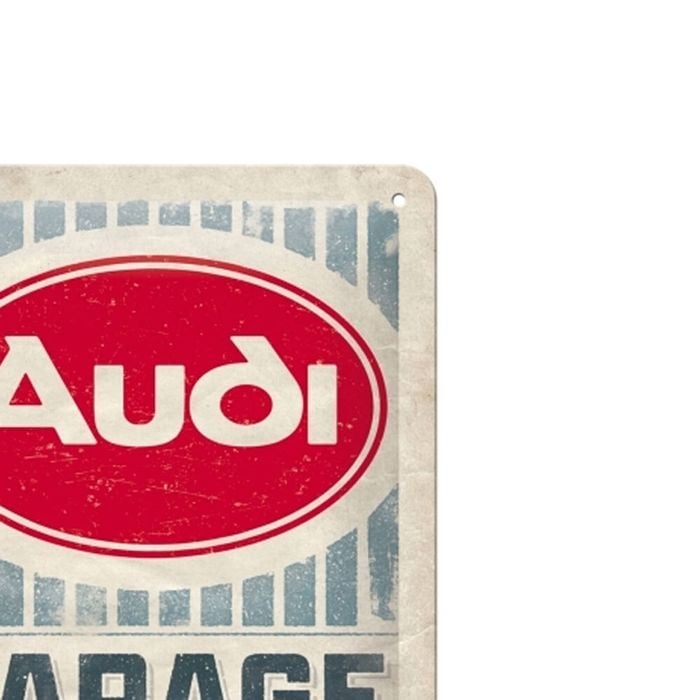 Nostalgic-Art 15x20cm Small Metal Sign Audi Garage - Bunnings Australia