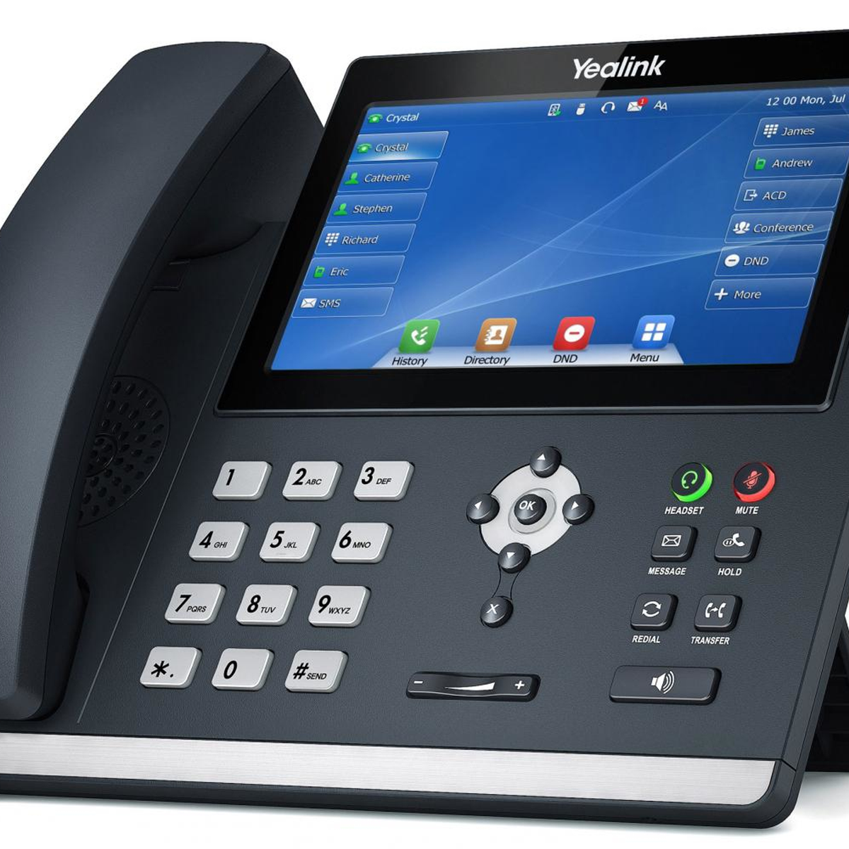 Yealink T48U 16 Line IP phone - Grey - Bunnings Australia