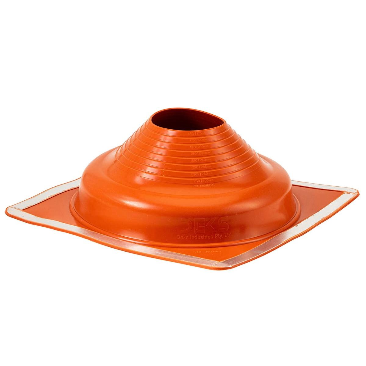 Deks 150 - 300mm Red Silicone Dektite Premium Roof Flashing - Bunnings ...
