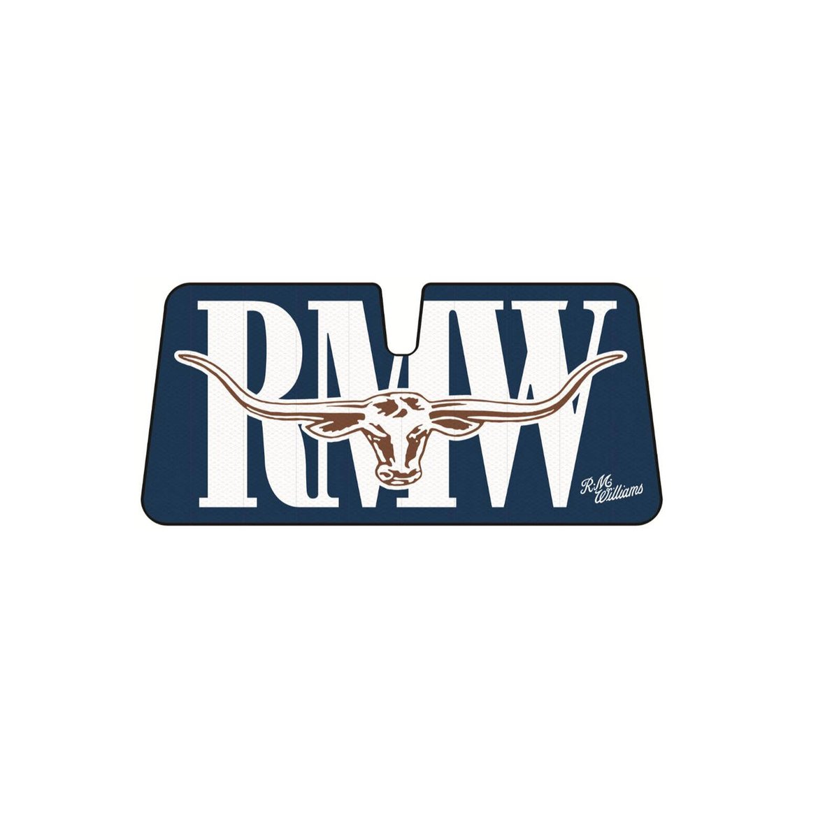 R.m.williams Rmw Traditional Logo Car Sun Shade Windshield Visor Front ...
