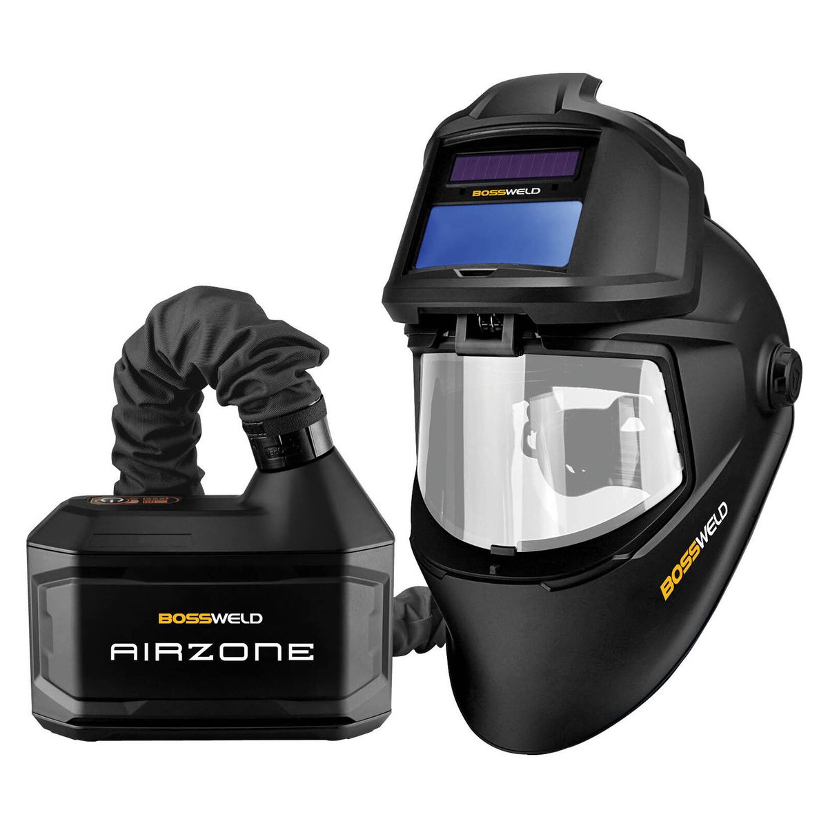 Bossweld Airzone Welding Helmet and PAPR - Bunnings Australia