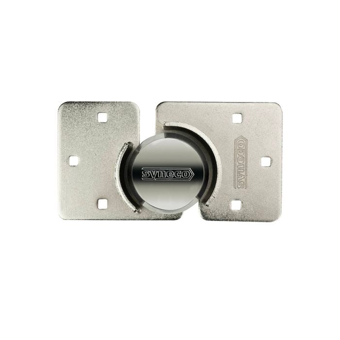 Syneco 73mm Heavy Duty Puck Lock & Hasp - Bunnings Australia