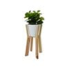 Practa Small Angled Wooden Plant Stand - Bunnings Australia