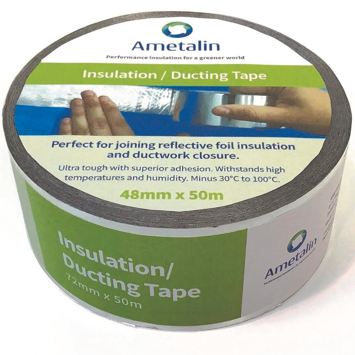 Ametalin 48mm x 50m Insulation / Ducting Tape - Bunnings Australia