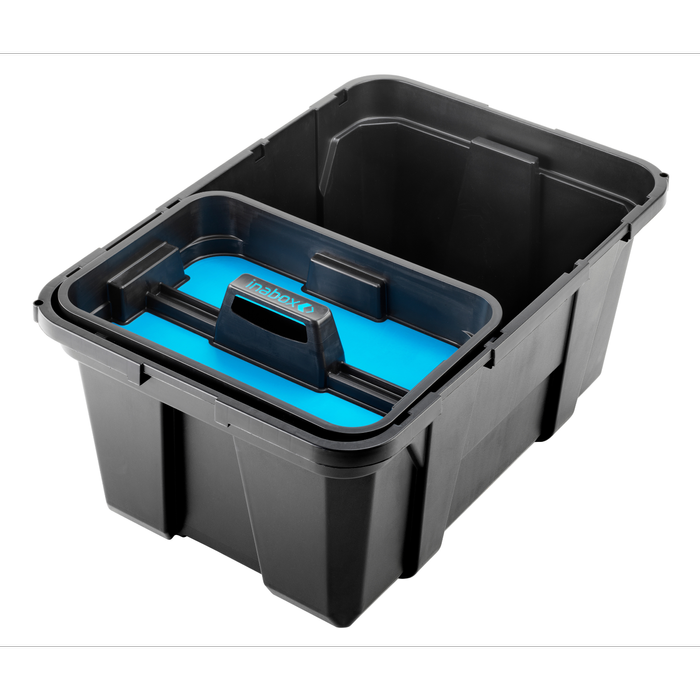 Inabox 100L Iron Black Heavy Duty Storage Container - Bunnings Australia