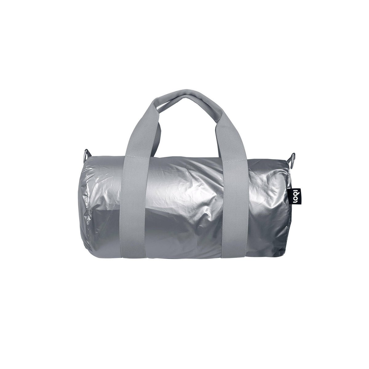 LOQI Metallic Mini Weekender Silver 30x15x15cm - Bunnings Australia