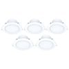 Arlec 9W 92mm Grid Connect Smart RGB+CCT LED Downlight - 5 Pack ...