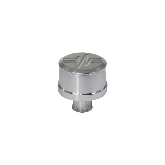 Cal Custom Polished Aluminium Push-In Breather Flash Insignia, Valve ...