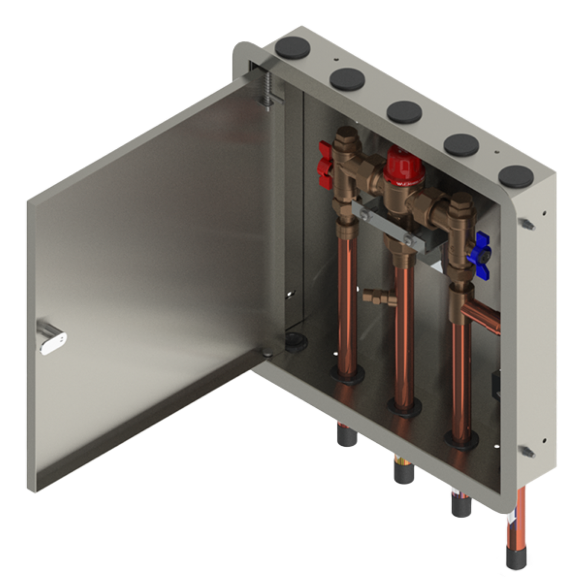 CliniMix® 1500 Lead Safe™ Thermostatic Mixing Valve with Cold Bypass in ...