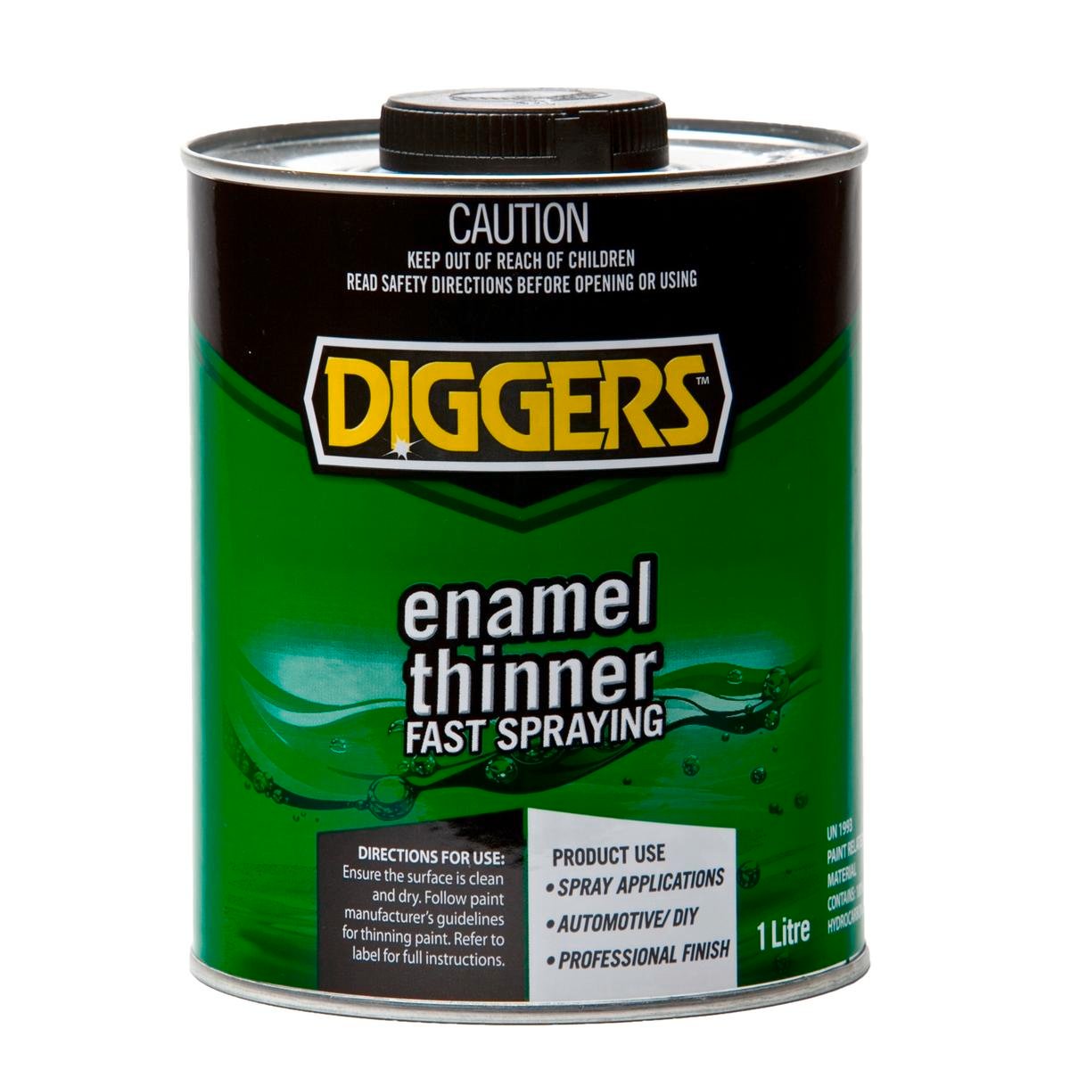 DIGGERS 1L Enamel Thinner - 1L - Bunnings Australia