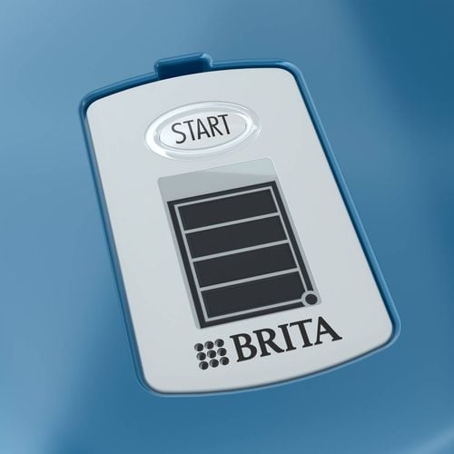 BRITA Water Filter Flow Cask 8.2L (3 Maxtra Pro Filters) - Soft Blue ...