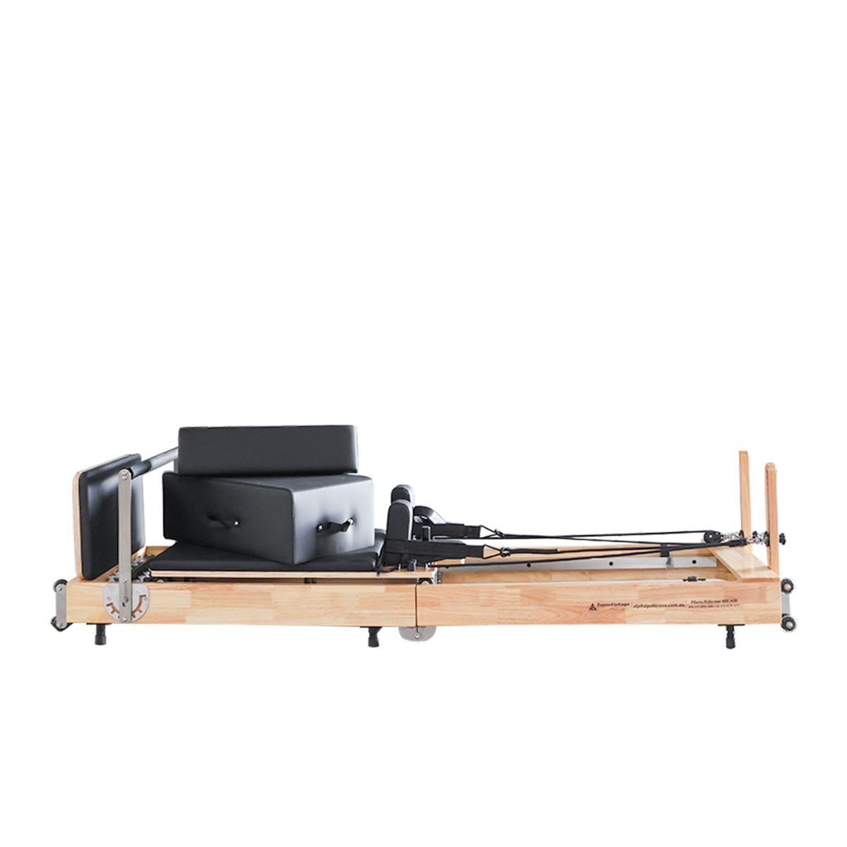 Foldable Oak Pilates Reformer MX-600A - Bunnings Australia
