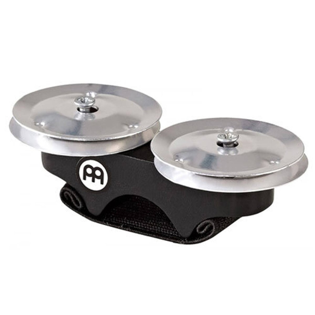 Meinl Percussion Finger Jingles Stainless Steel HC Rubber Wood Base ...