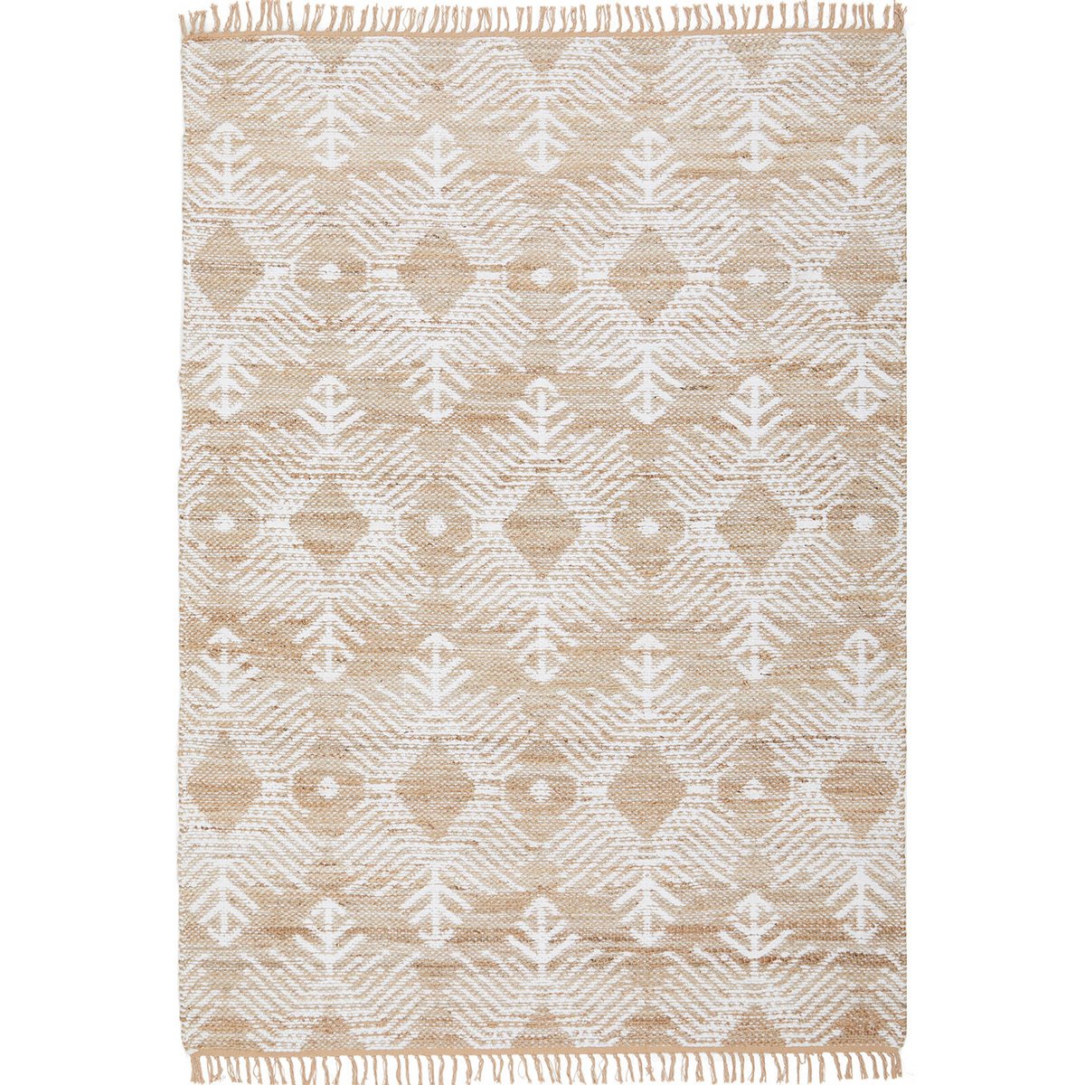 Hunter Flora Natural 280X190Cm Rug - Bunnings Australia