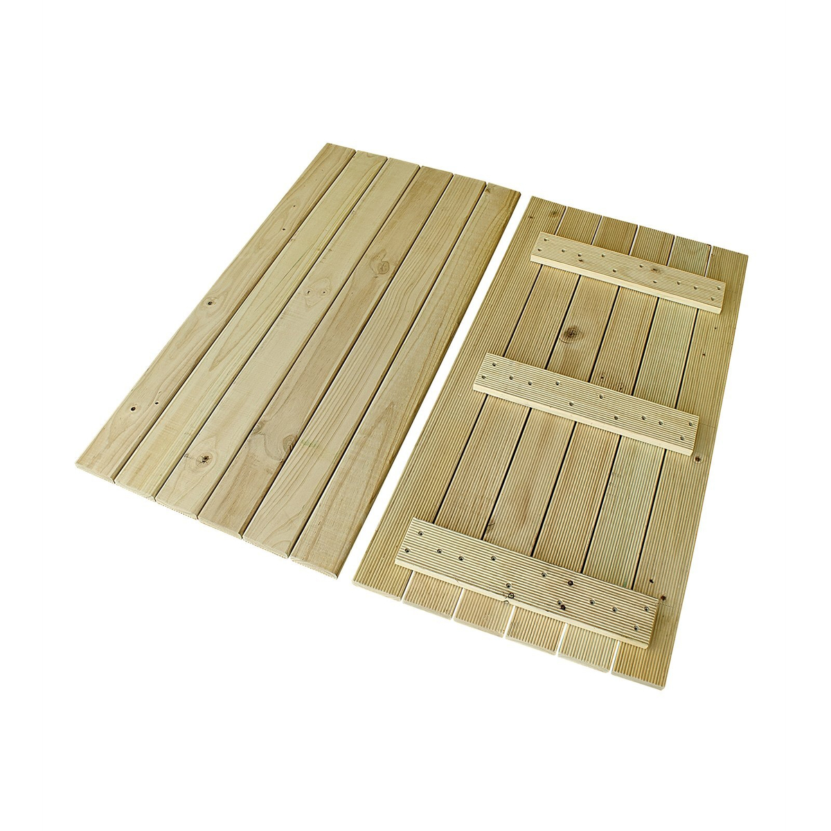 Good Times Decking 1113 x 555mm H3 Treated Pine Single Panel Modular ...