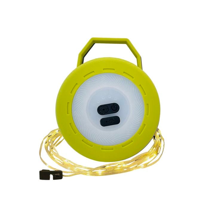 Click 10m Rechargeable LED Camping Retractable String Lighting ...