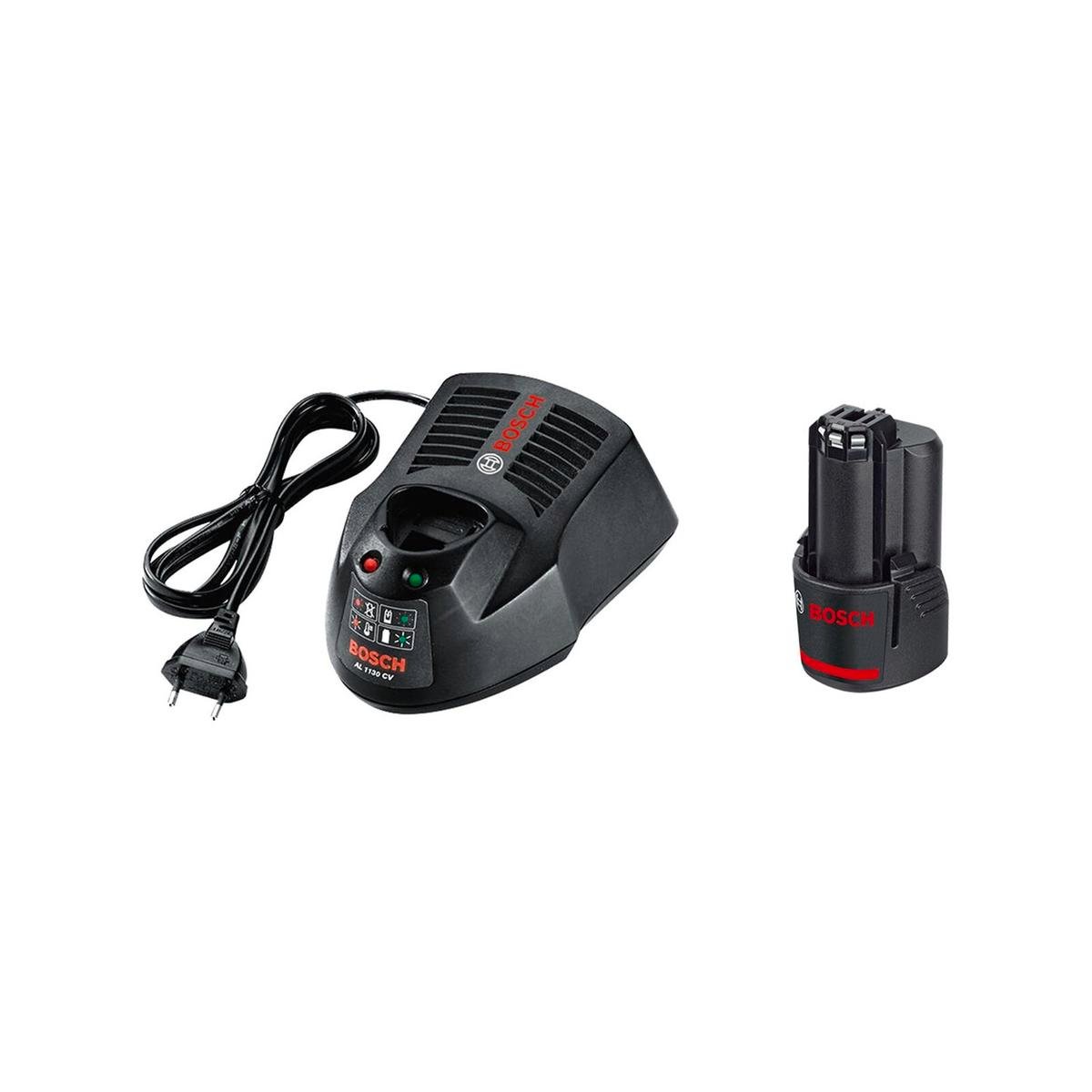 Bosch 12V Professional 2.0AH Battery and Charger Starter Kit 0615990GA6 ...
