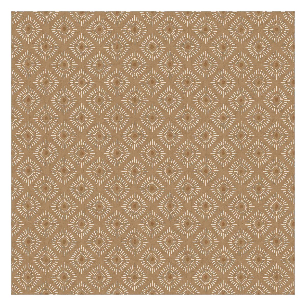 Sunstone Orange Geometric Wallpaper 10.05m x 53cm - Bunnings Australia