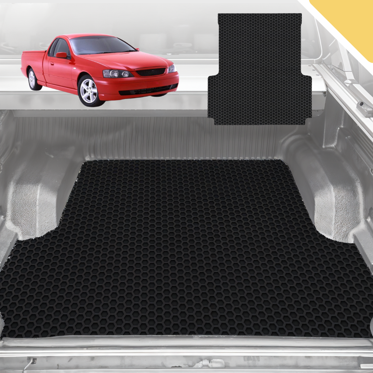 Outback GT 6D Pro Ute Tub Mat for Ford Falcon Ute Single Cab (BA BF ...