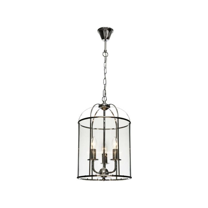 Cougar Lighting Clovelly 3lt Pendant Light Chrome - Bunnings Australia