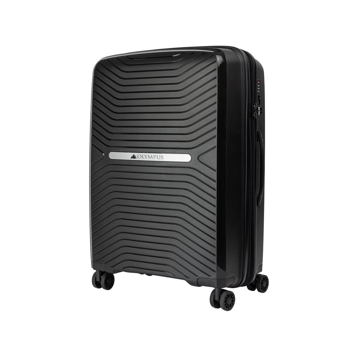 Olympus Astra 20in Hard Shell Suitcase - Obsidian Black - Bunnings ...