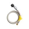 Gasmate Regulator & Braided Hose - 1200mm - LCC27 to 5/8" UNF (3/8" SAE ...
