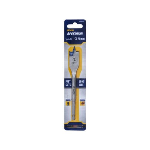 IRWIN 20mm Blue Groove Spade Bit - Bunnings Australia