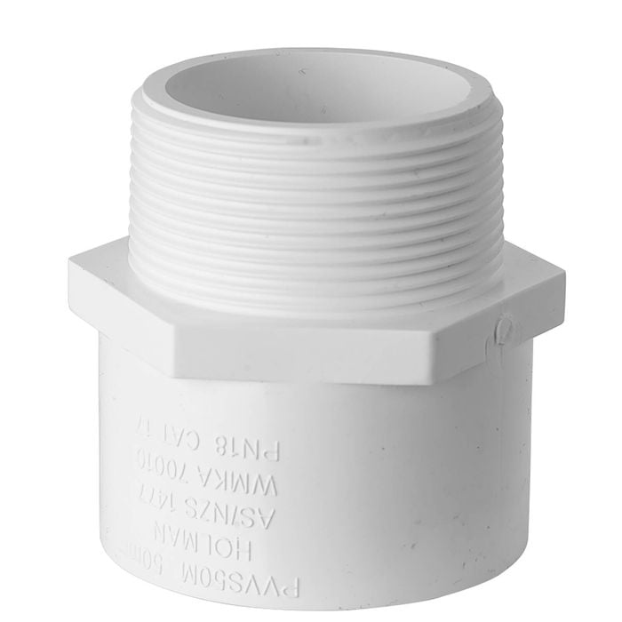 Holman 50mm x 2" PVC Valve Socket - Bunnings New Zealand