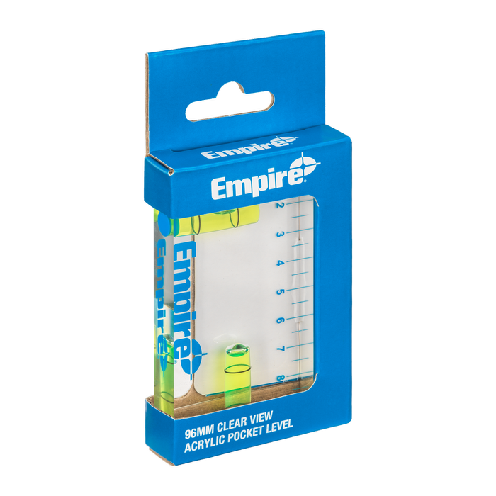 Empire 96mm Clear View Pocket Level - Bunnings Australia