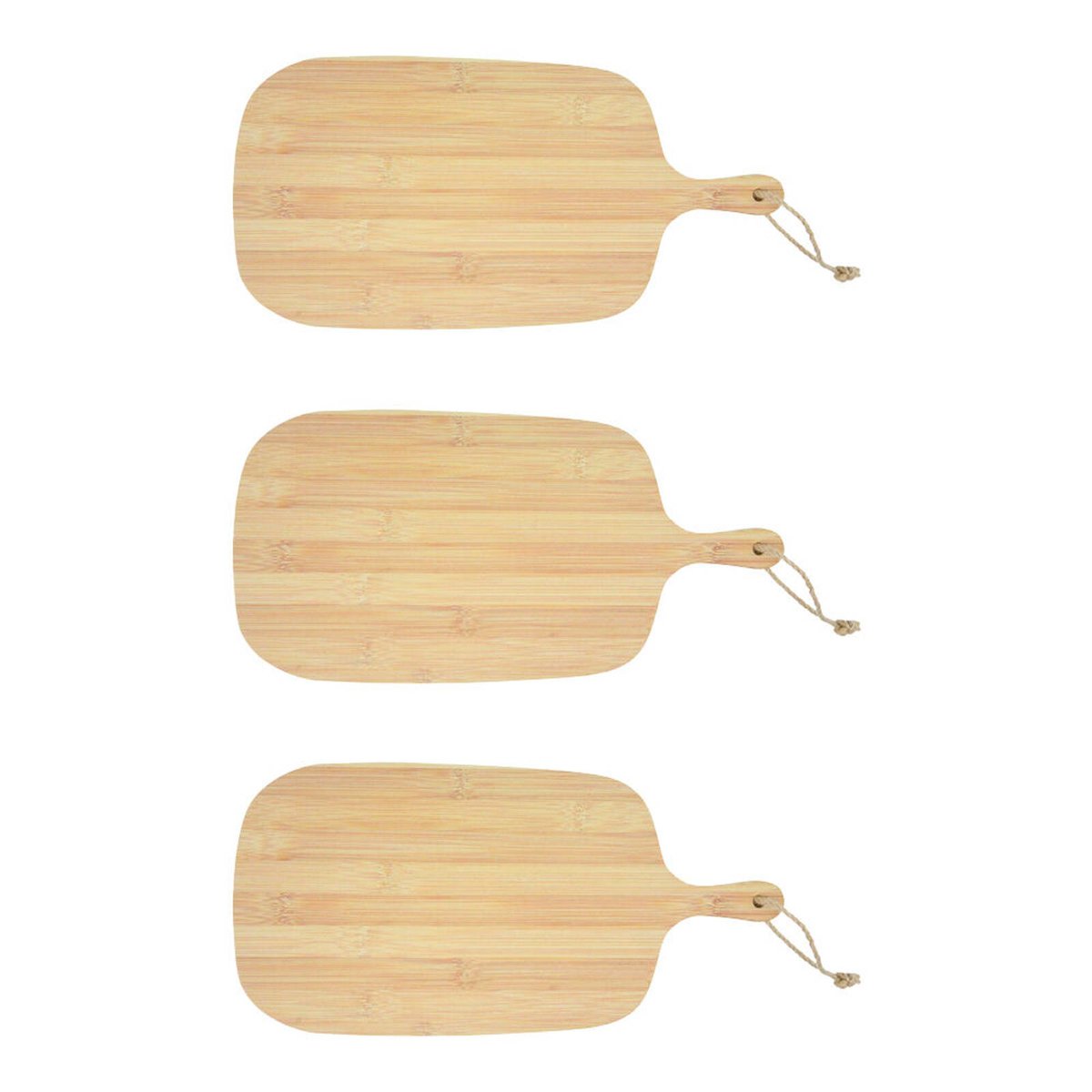 3PK Boyle Bamboo Chopping & Serving Board Large For Kitchen/Crafts ...