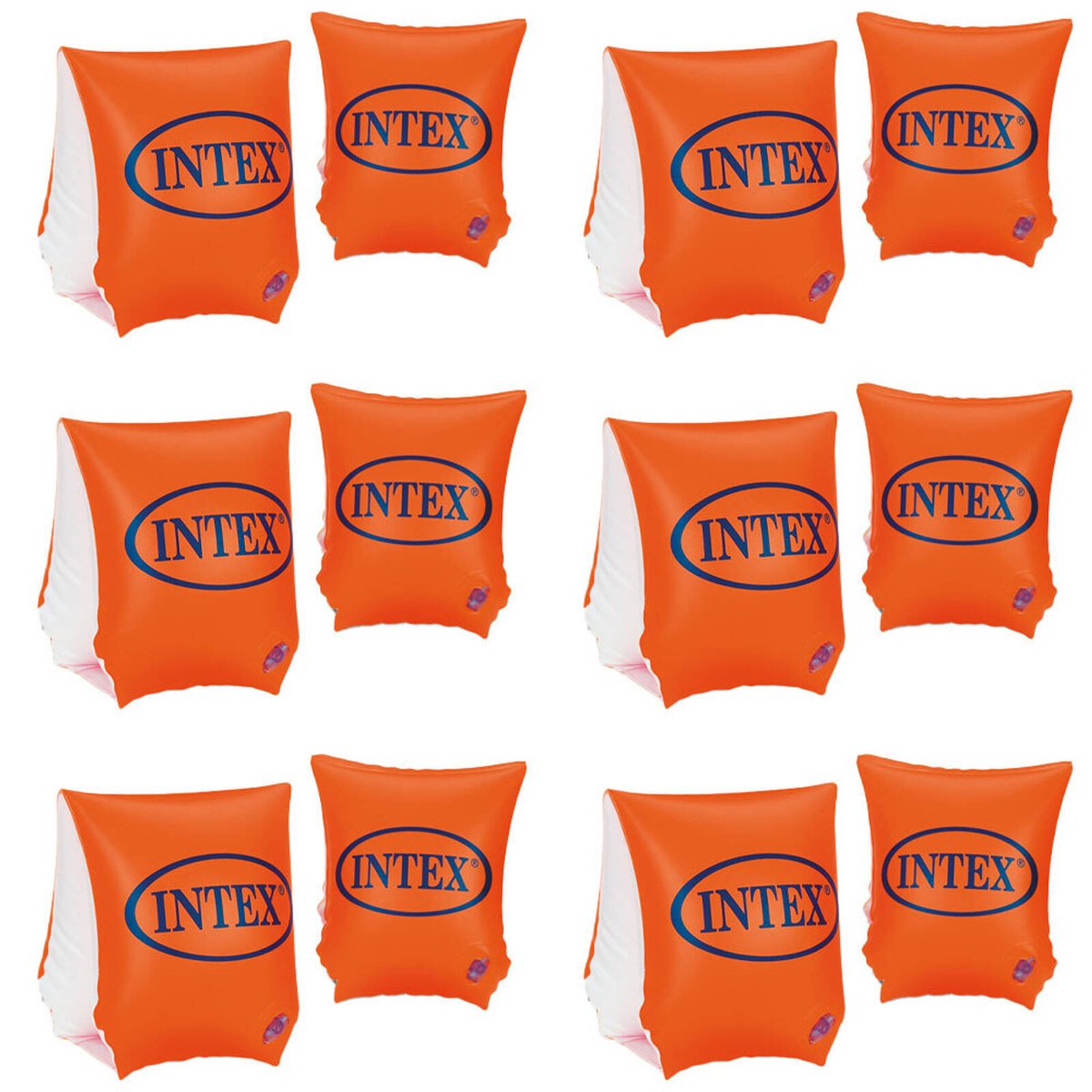 12pc Intex Inflatable Deluxe Arm Bands Kids/Children Floaties Swimming ...