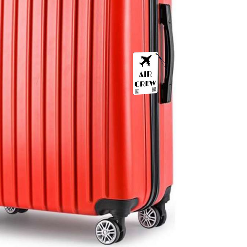 2x Smart Nfc 'air Crew' Luggage Tags With Smart Passive Tracking ...