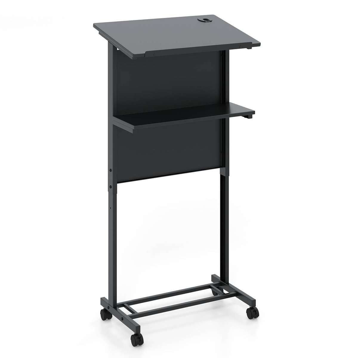Costway 3-position Height Adjustable Lectern Table Sit Stand Computer ...