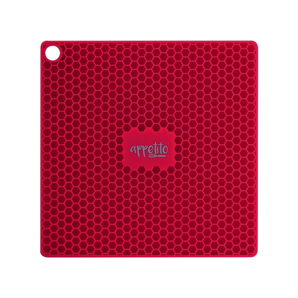 Appetito Silicone Square Trivet - Red - Bunnings Australia