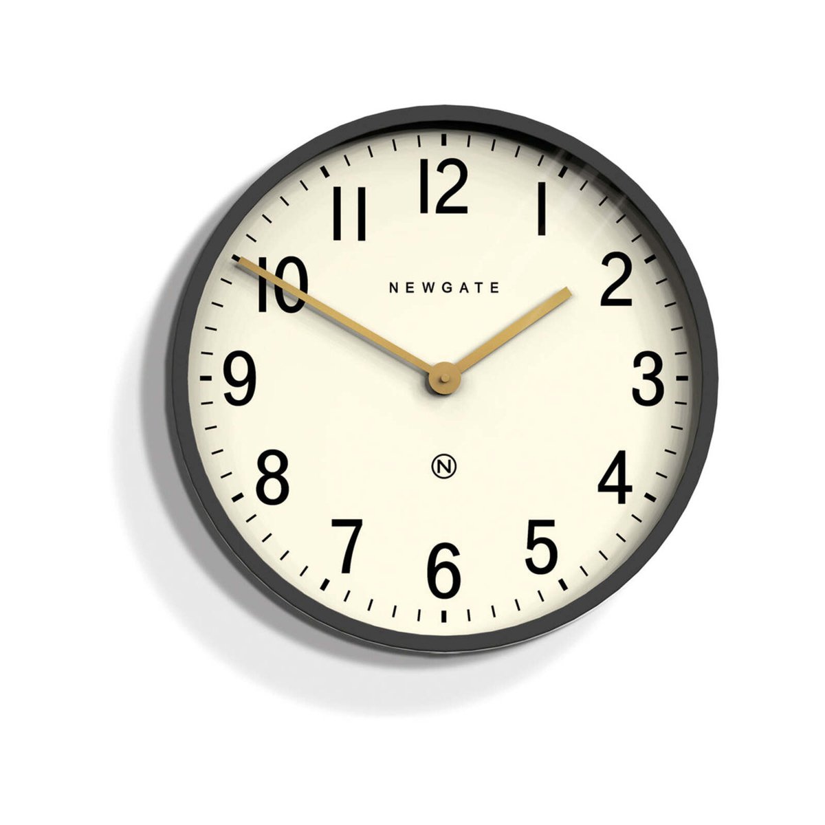 Newgate Mr Edwards Clock Matte Blizzard Grey - Bunnings Australia