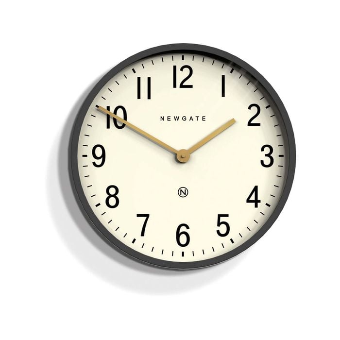 Newgate Mr Edwards Clock Matte Blizzard Grey - Bunnings Australia