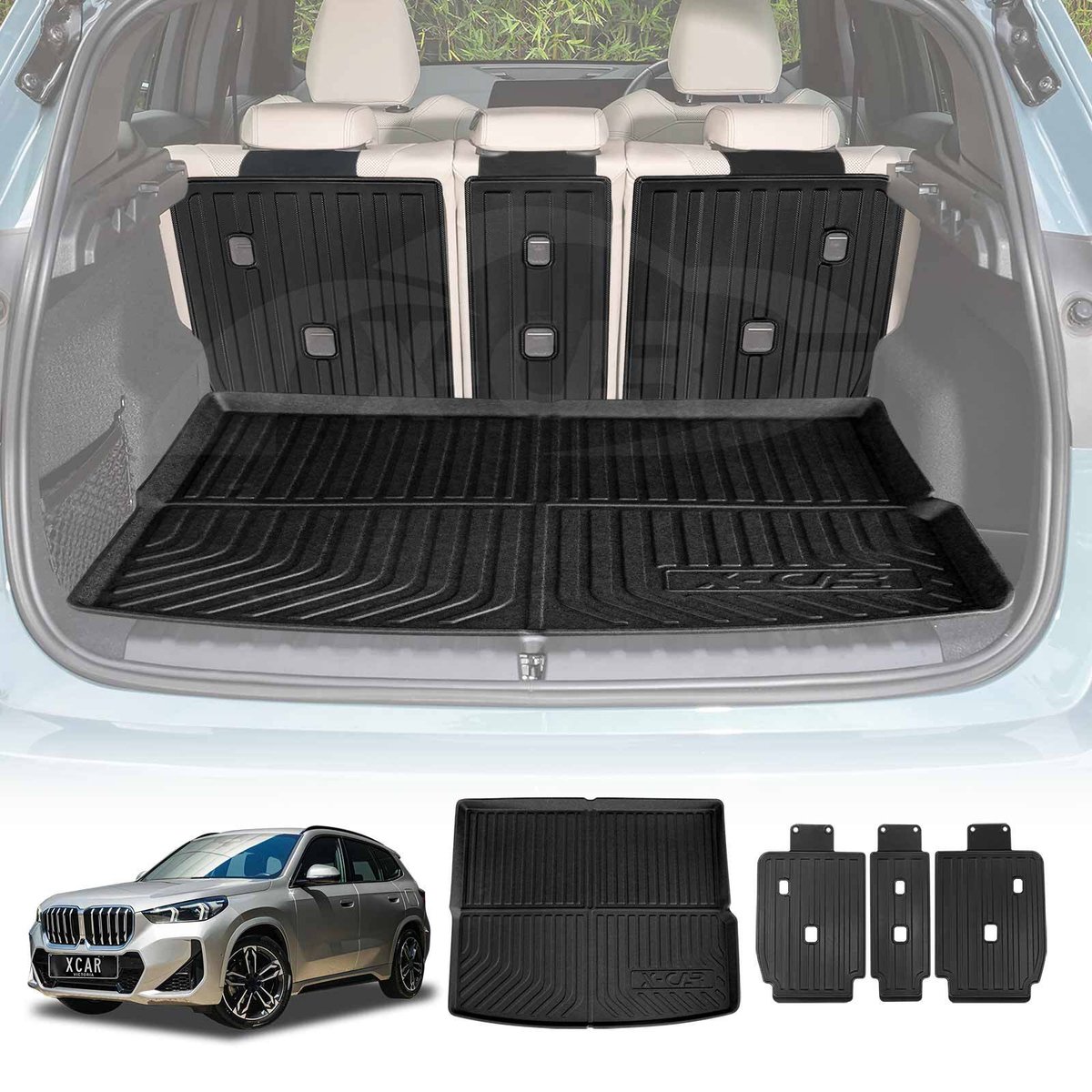 Boot Liner Back Seat Protector for BMW X1 U11 Series 2022-Onwards All ...