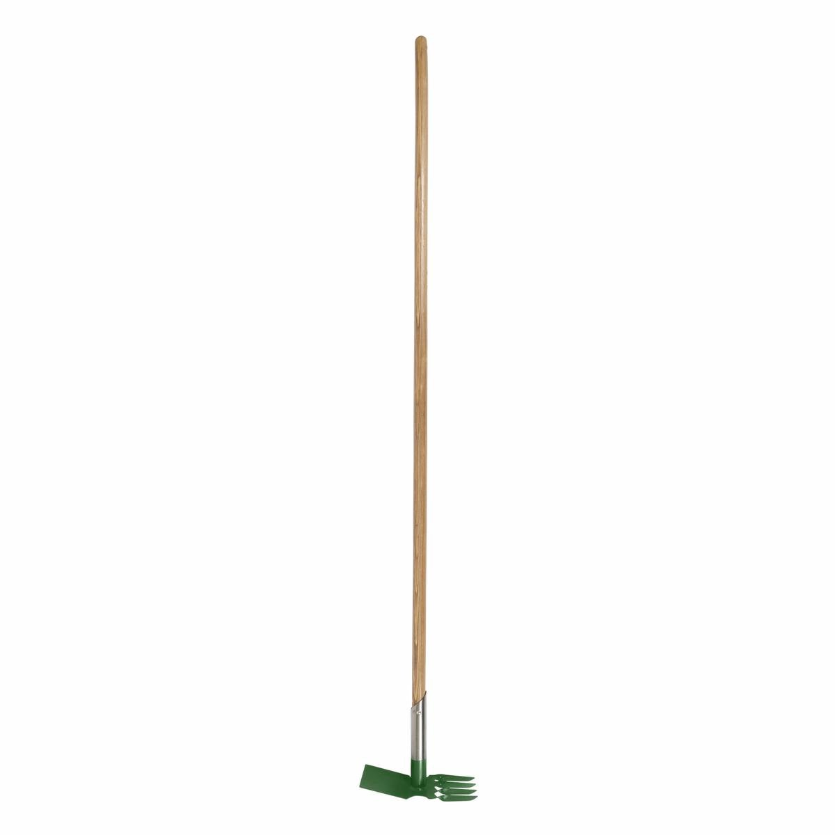 Cyclone Rake/Hoe Cultivator Long Timber Handle - Bunnings Australia