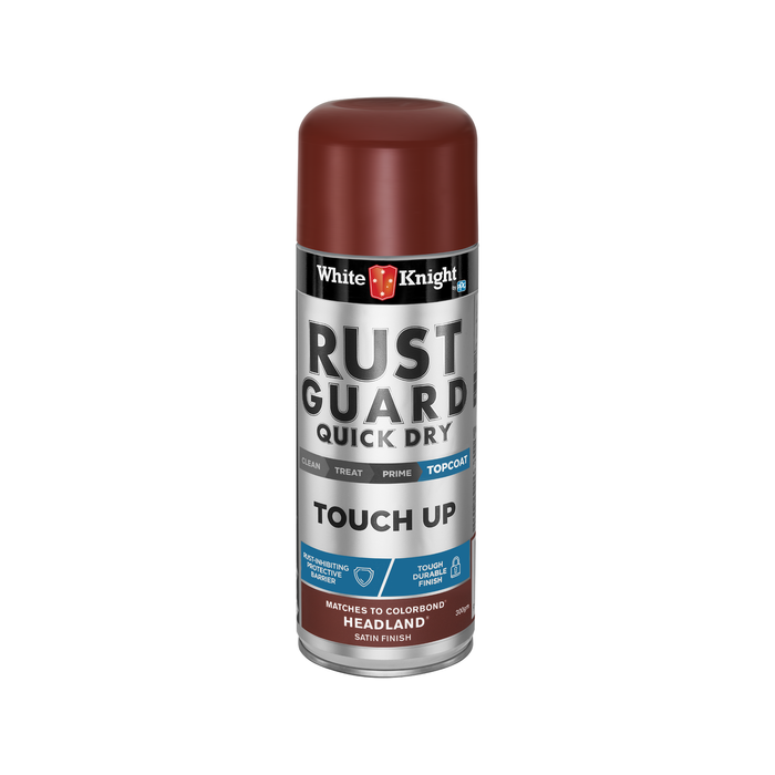 White Knight Rust Guard 300g Headland Satin Touch Up Spray Paint ...