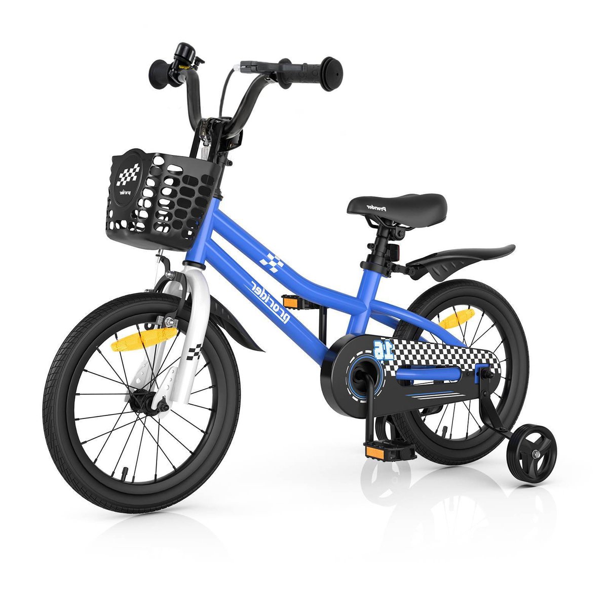 Costway 40cm Kids Bike Adjustable Training Bicycle - Navy - Bunnings ...