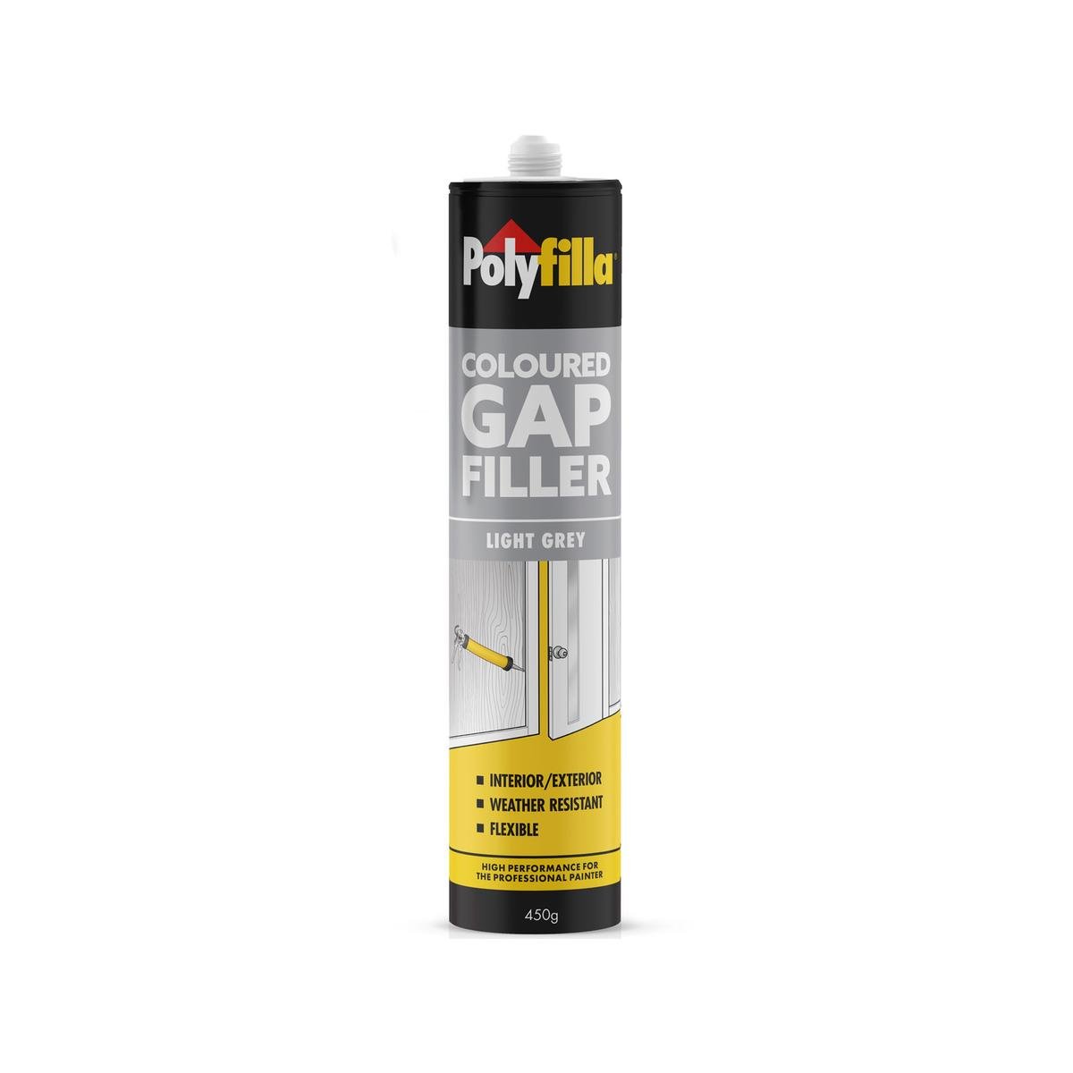 Poly 450g Light Grey Coloured Caulk Gap Filler - Bunnings Australia