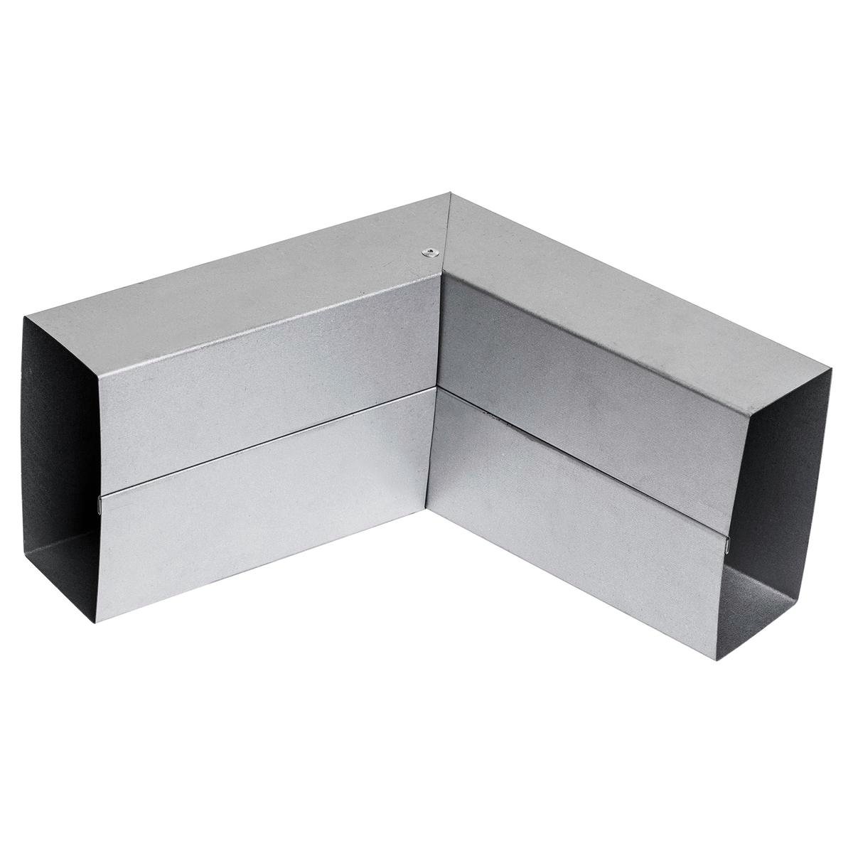 Fielders 100 x 50mm Zincalume Downpipe Elbow - Bunnings Australia