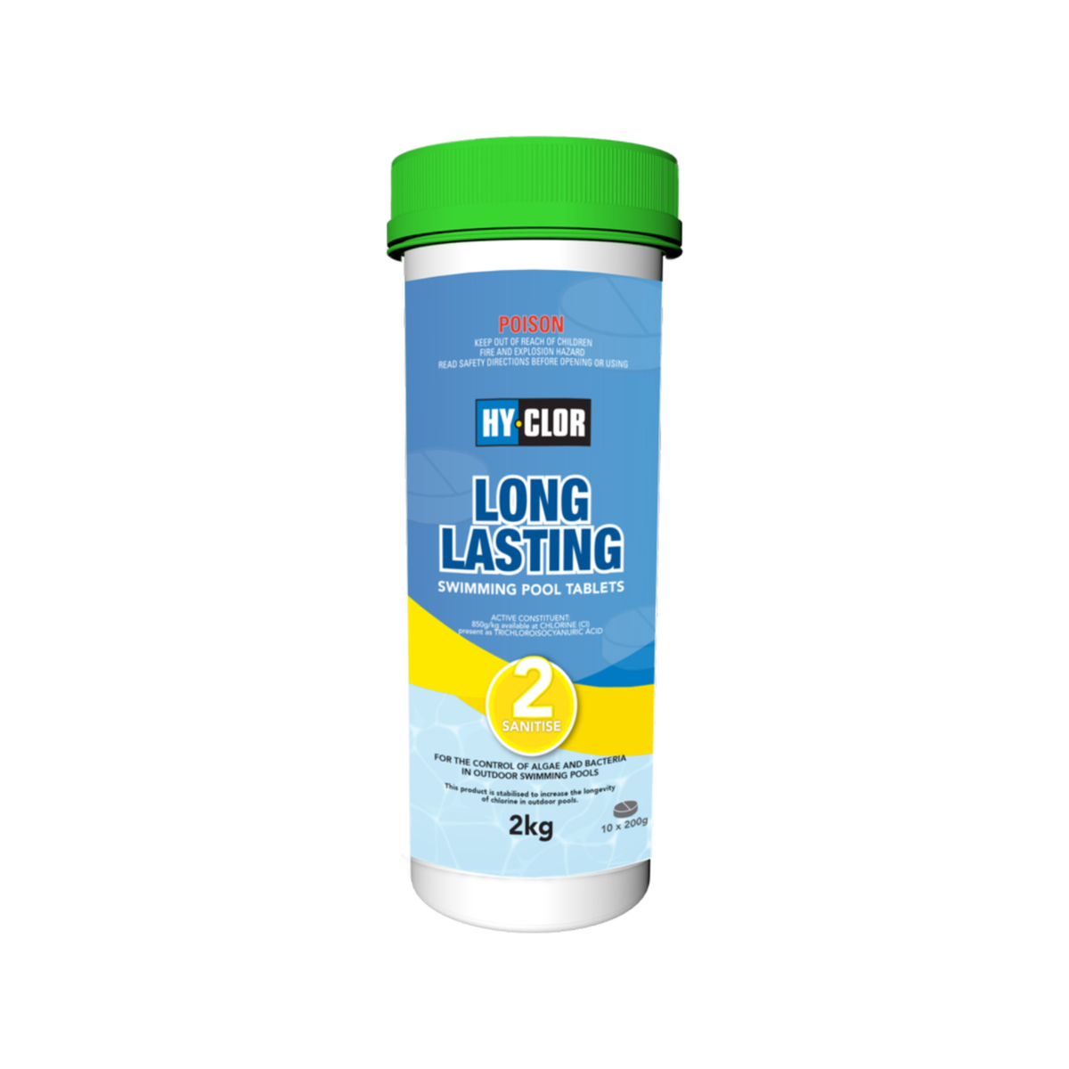 Hy-Clor 2kg Long Lasting Pool Chlorine Tablets - Bunnings New Zealand