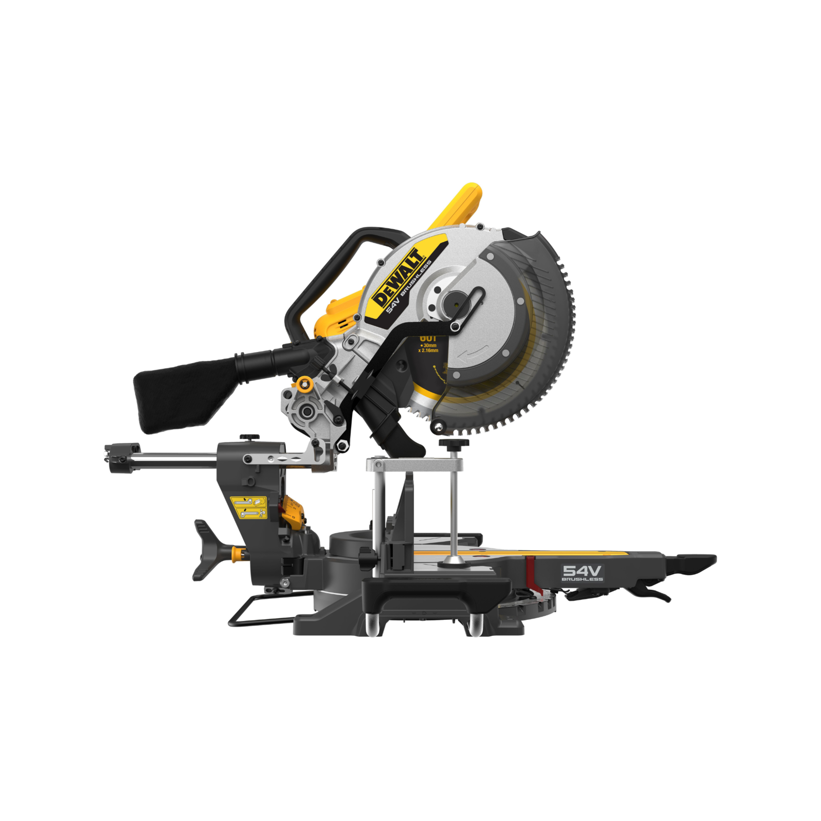 DeWALT 54V XR Flexvolt 305mm Cordless Mitre Saw DCS781N XE Skin Only Bunnings Australia