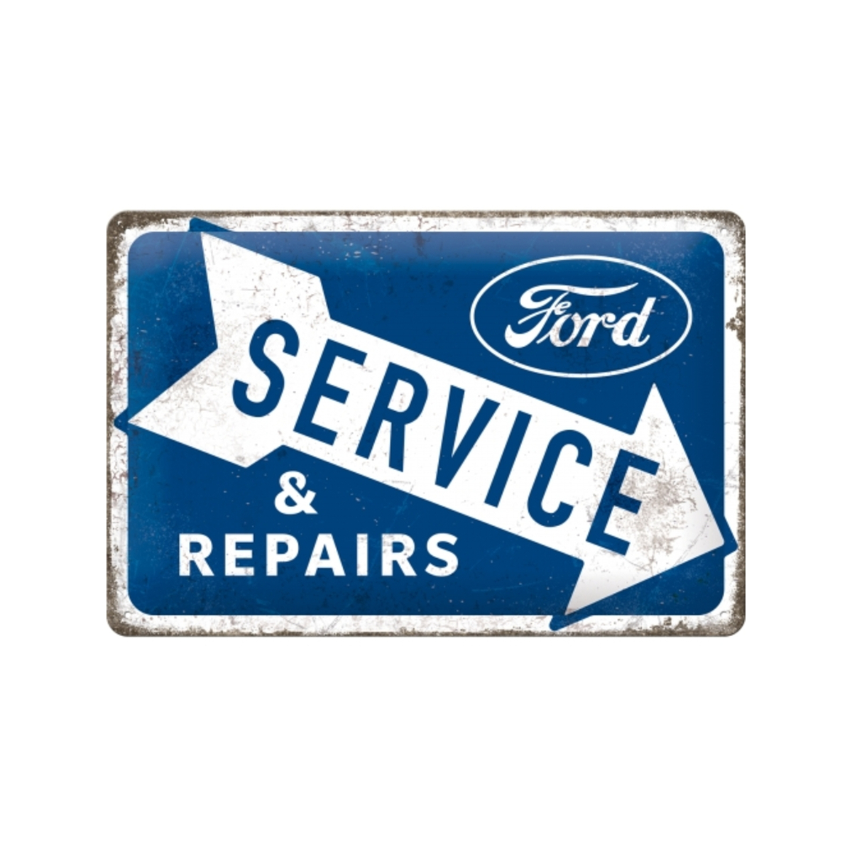Nostalgic-Art Medium Sign Ford - Service & Repairs - Bunnings Australia