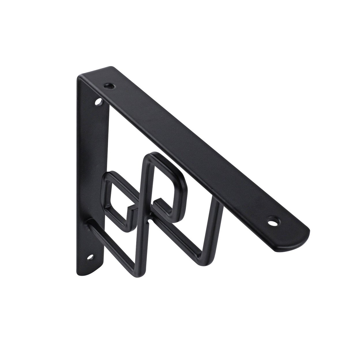 Carinya 150 x 150mm Black Square Scroll Stayed Bracket - Bunnings New ...
