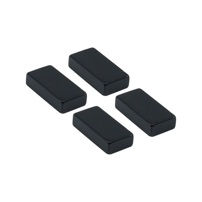 Everhang 25 x 12.5mm Black Rare Earth Block Magnet - 4 Pack - Bunnings ...