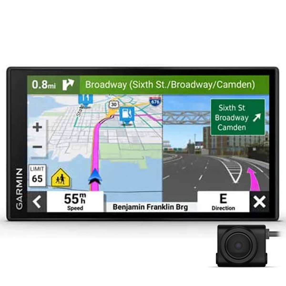 Garmin DriveSmart 66 MT-S & BC 50 Backup Camera - Bunnings Australia